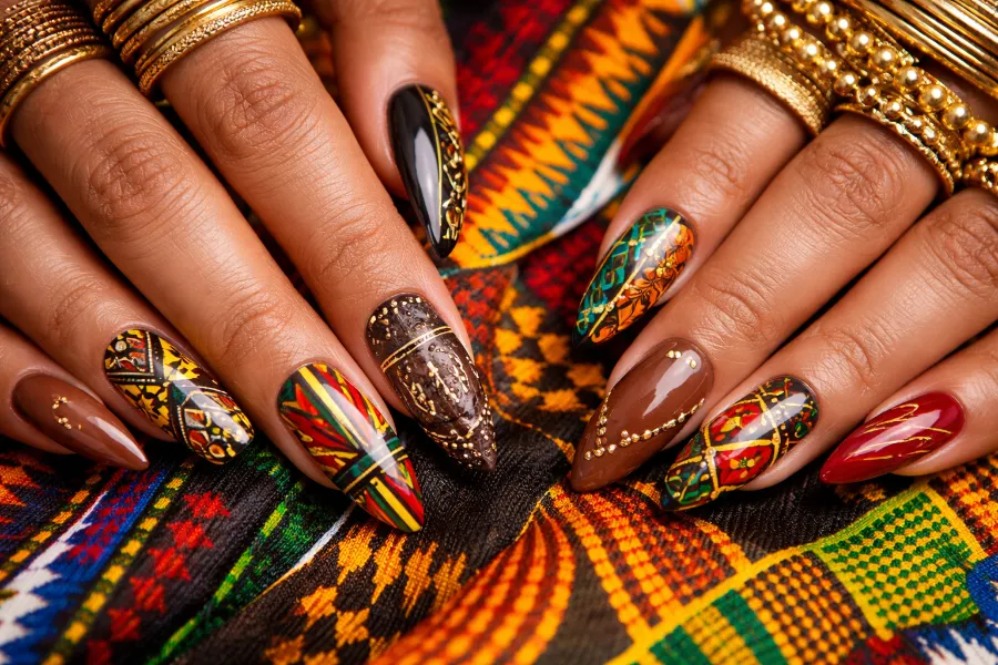African Nail Designs | Nailz In Bloom