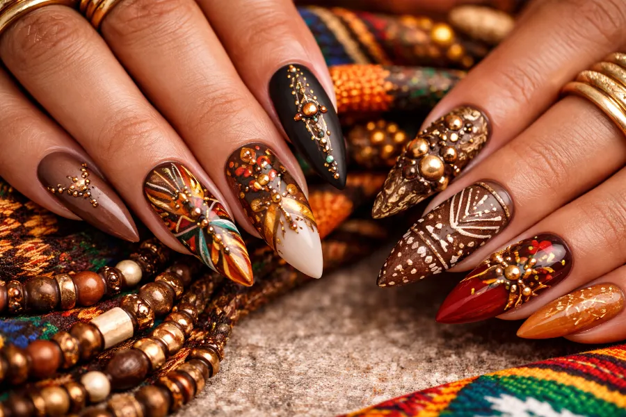 African Nail Designs | Nailz In Bloom