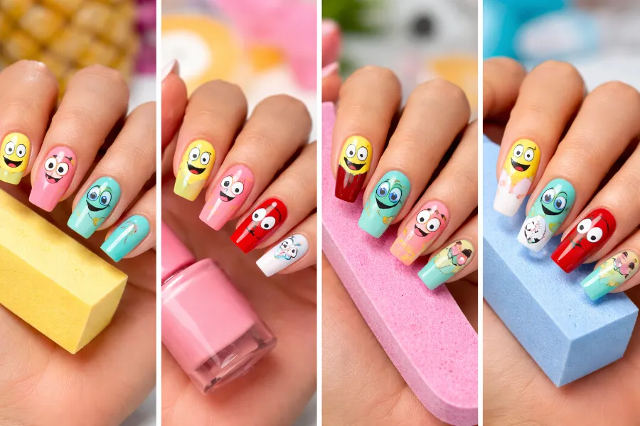 SpongeBob Nail Designs | Nailz In Bloom